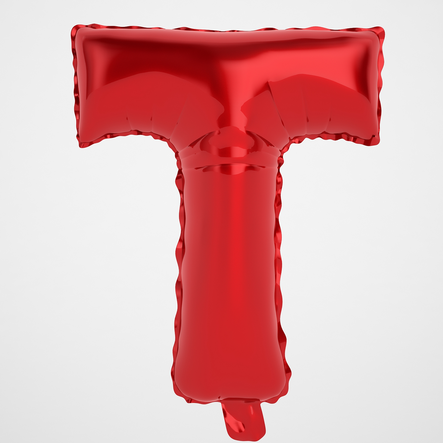3D balloon letter t - TurboSquid 1386846