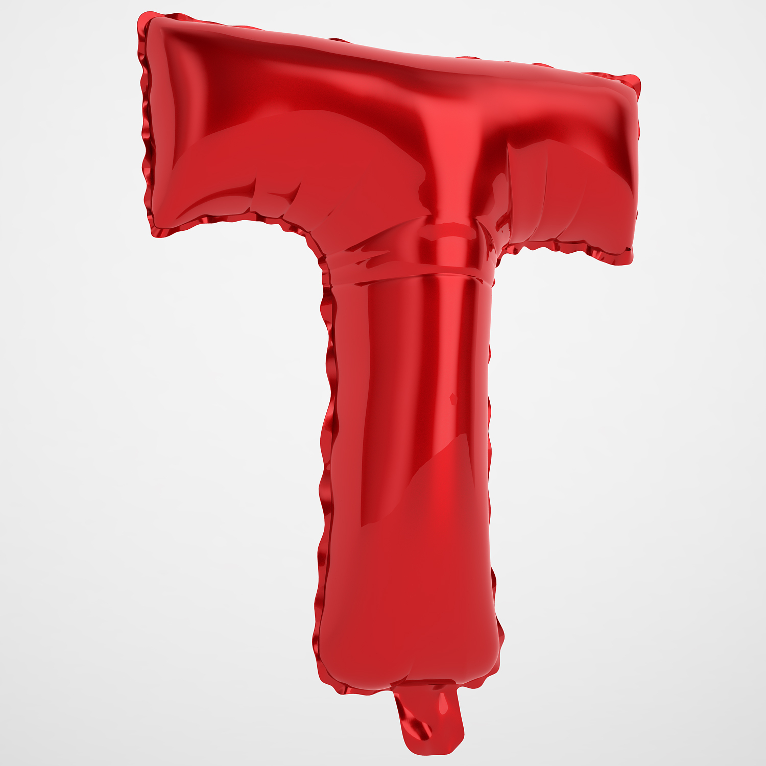 3D balloon letter t - TurboSquid 1386846