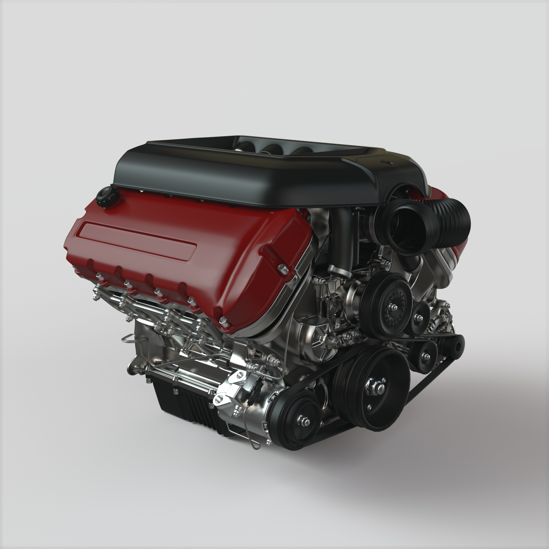 Car engine 3D model - TurboSquid 1806524