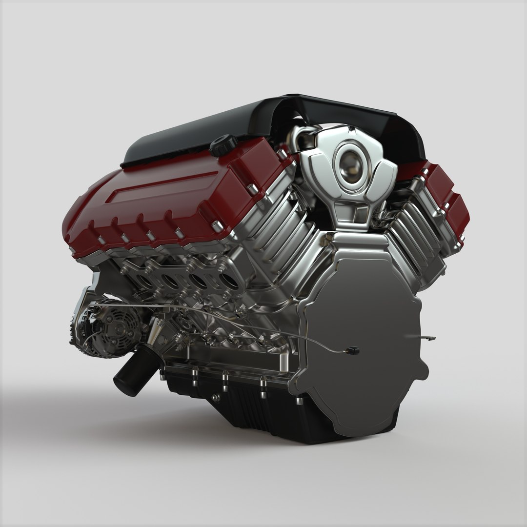 Car Engine 3D Model - TurboSquid 1806524