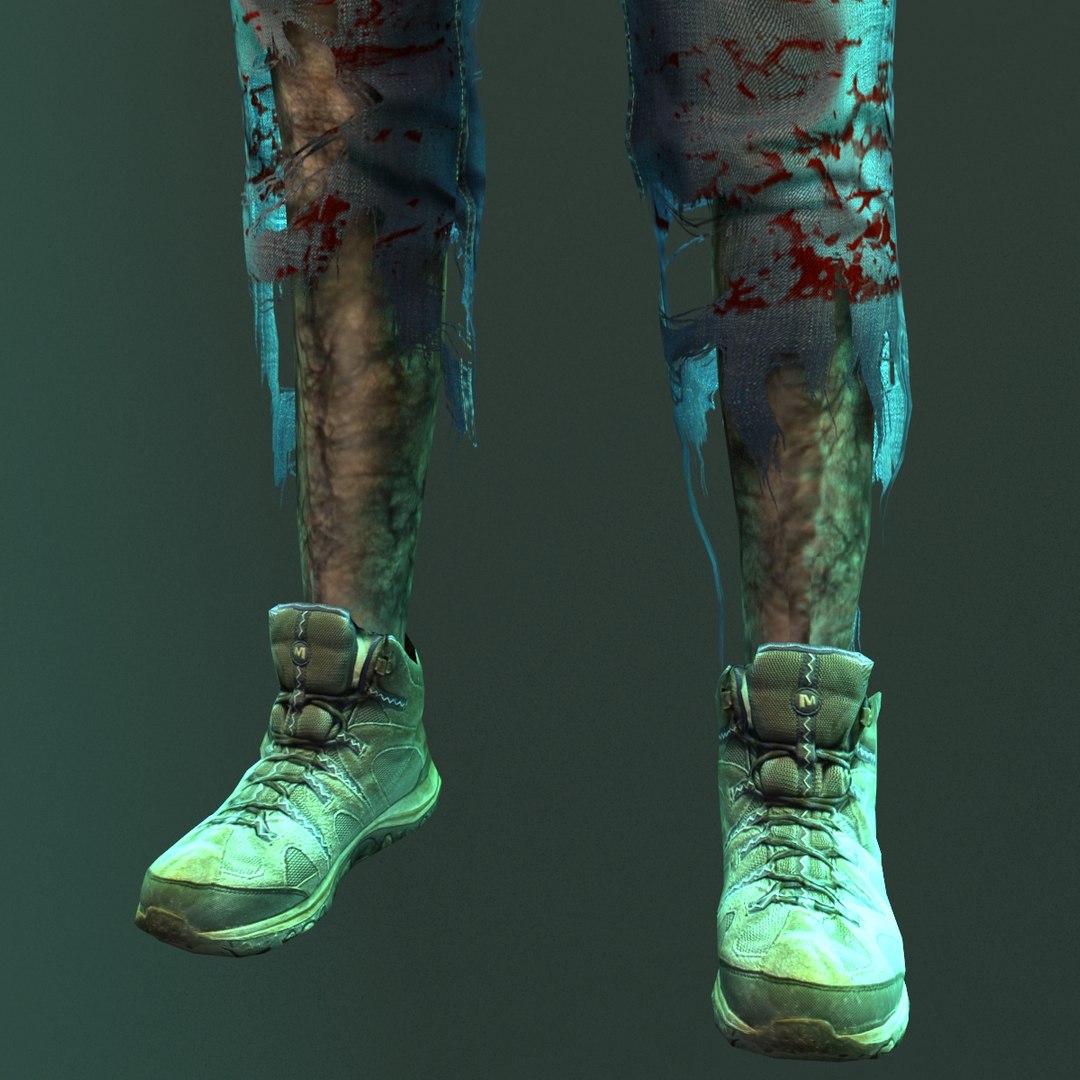 3D Zombie Character Creature Model - TurboSquid 1415285