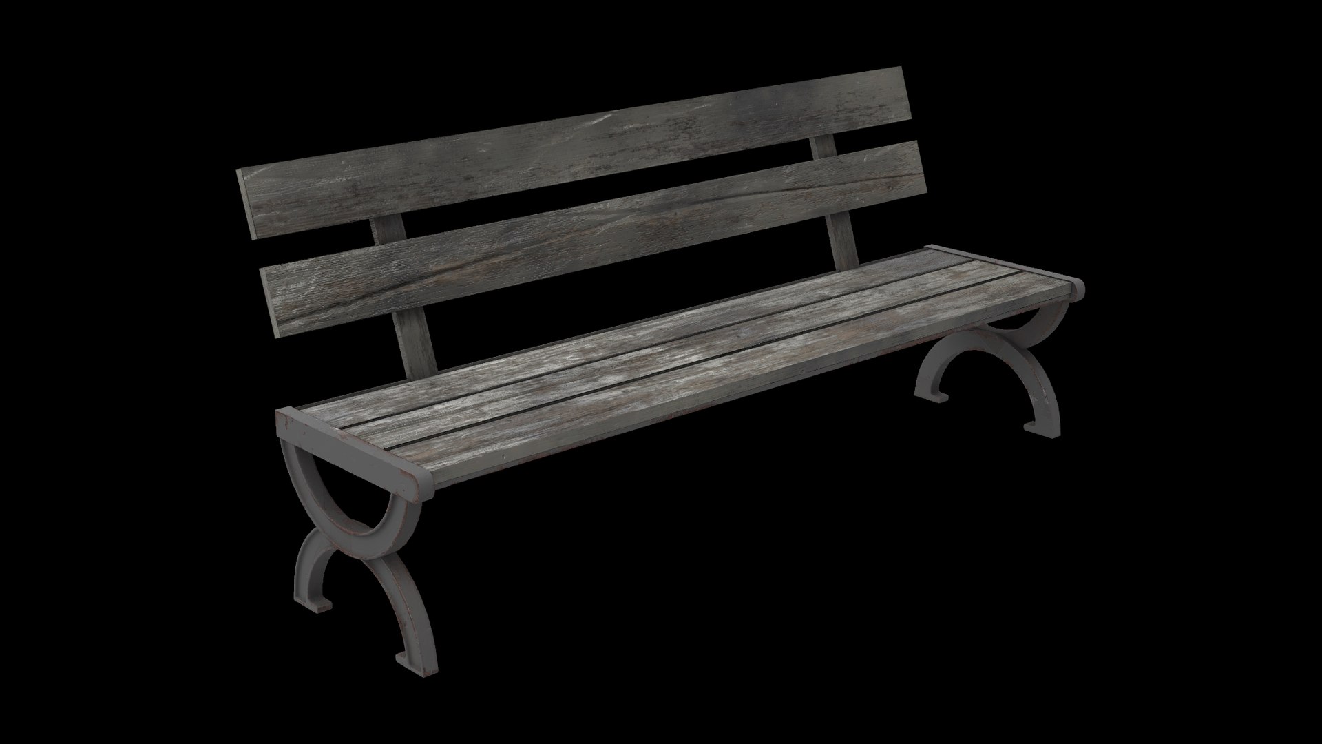 Urban Bench 01 3D Model - TurboSquid 2302818