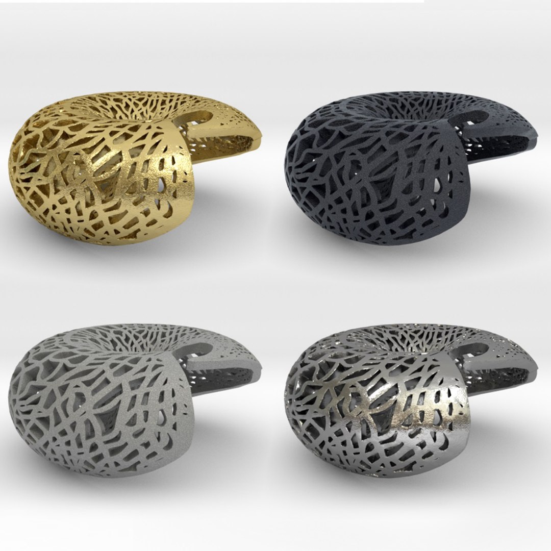 3D Decorative Leaf Torus Leafy - TurboSquid 1485960