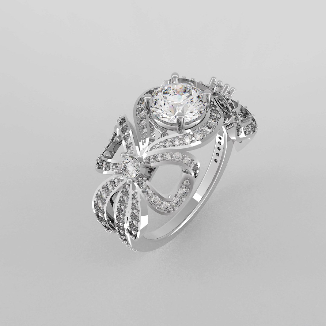 ENGAGEMENT RING 3D model - TurboSquid 2014104