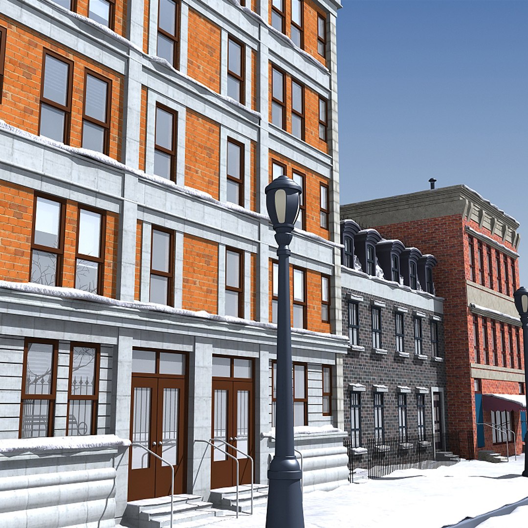 snow day street 3d 3ds