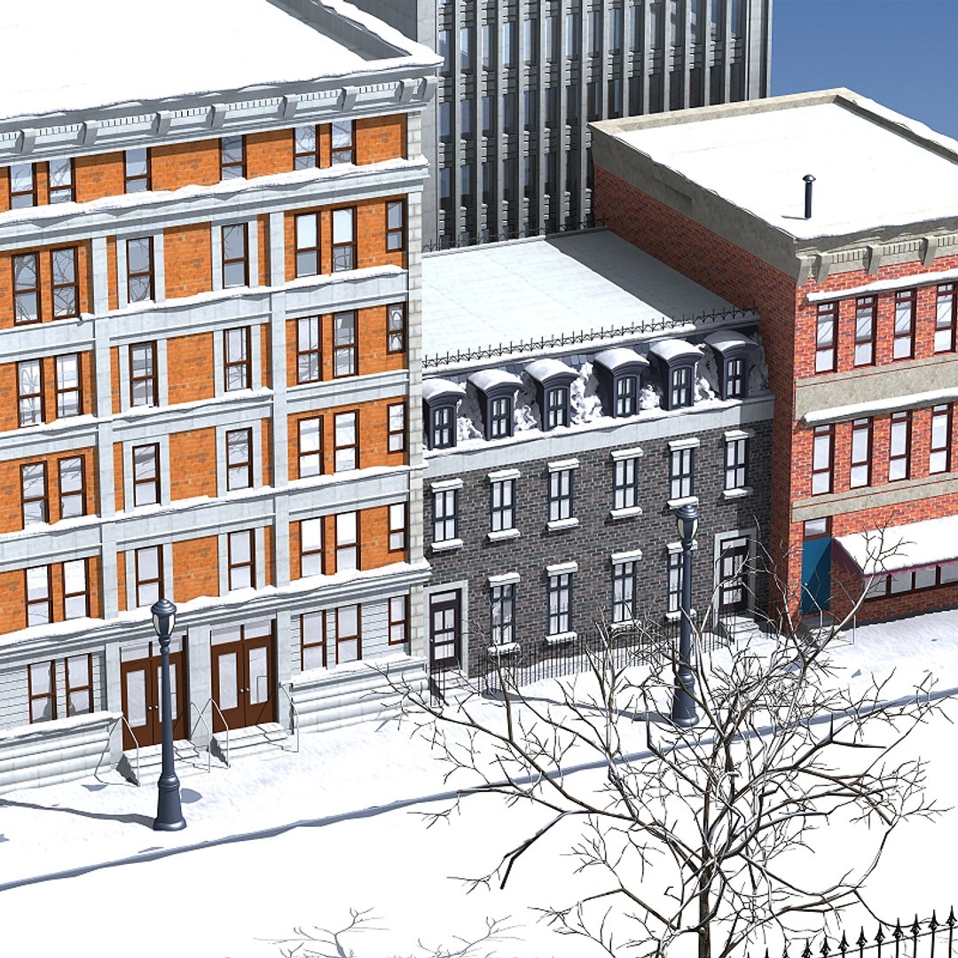 snow day street 3d 3ds