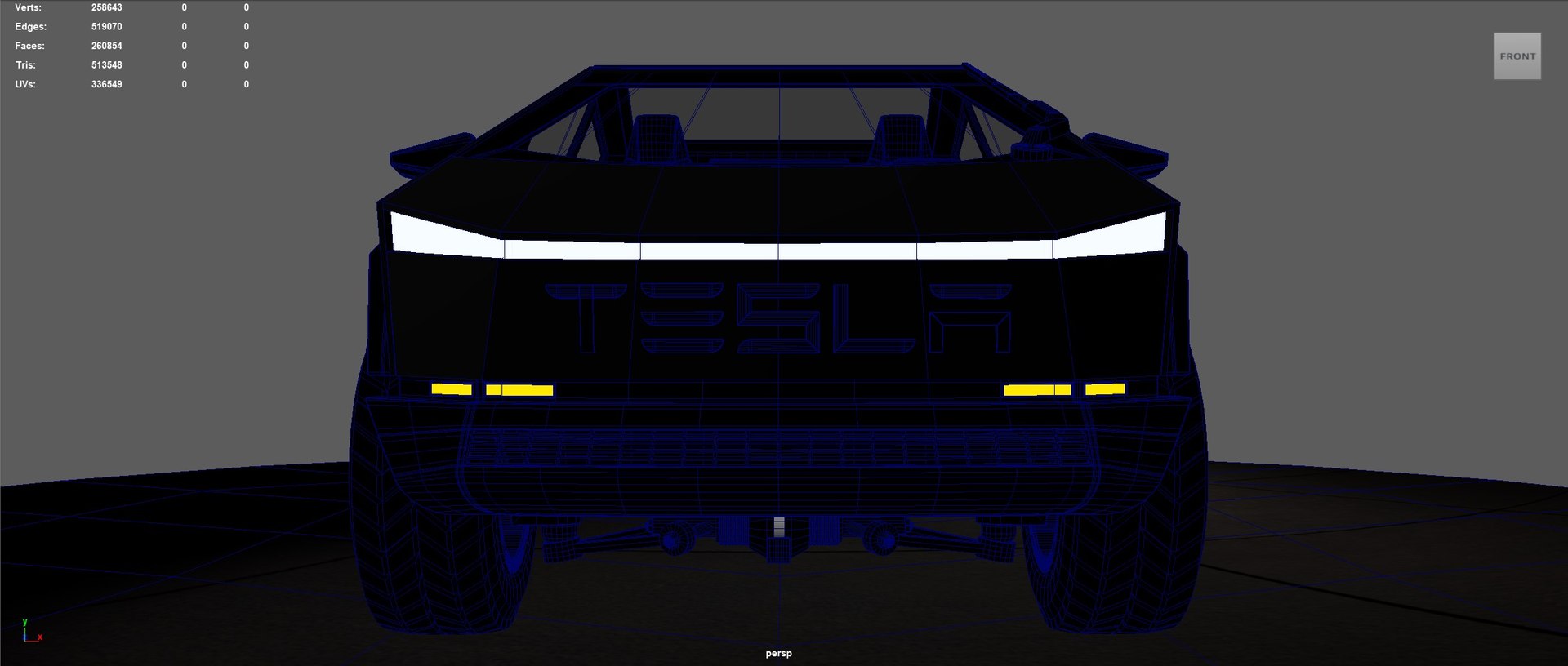 Tesla Cybertruck Model - TurboSquid 2297907