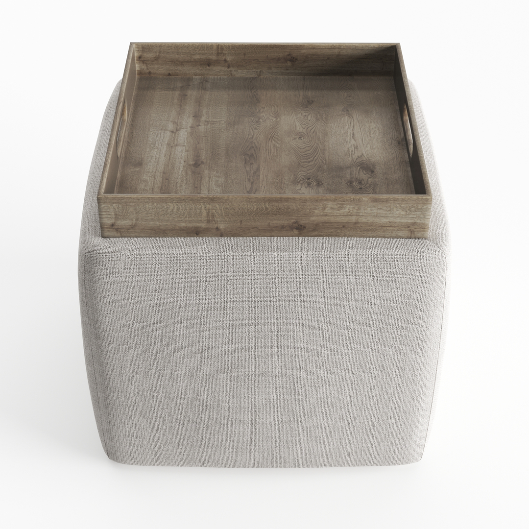 Padded Stools With Tray 3D - TurboSquid 1836047