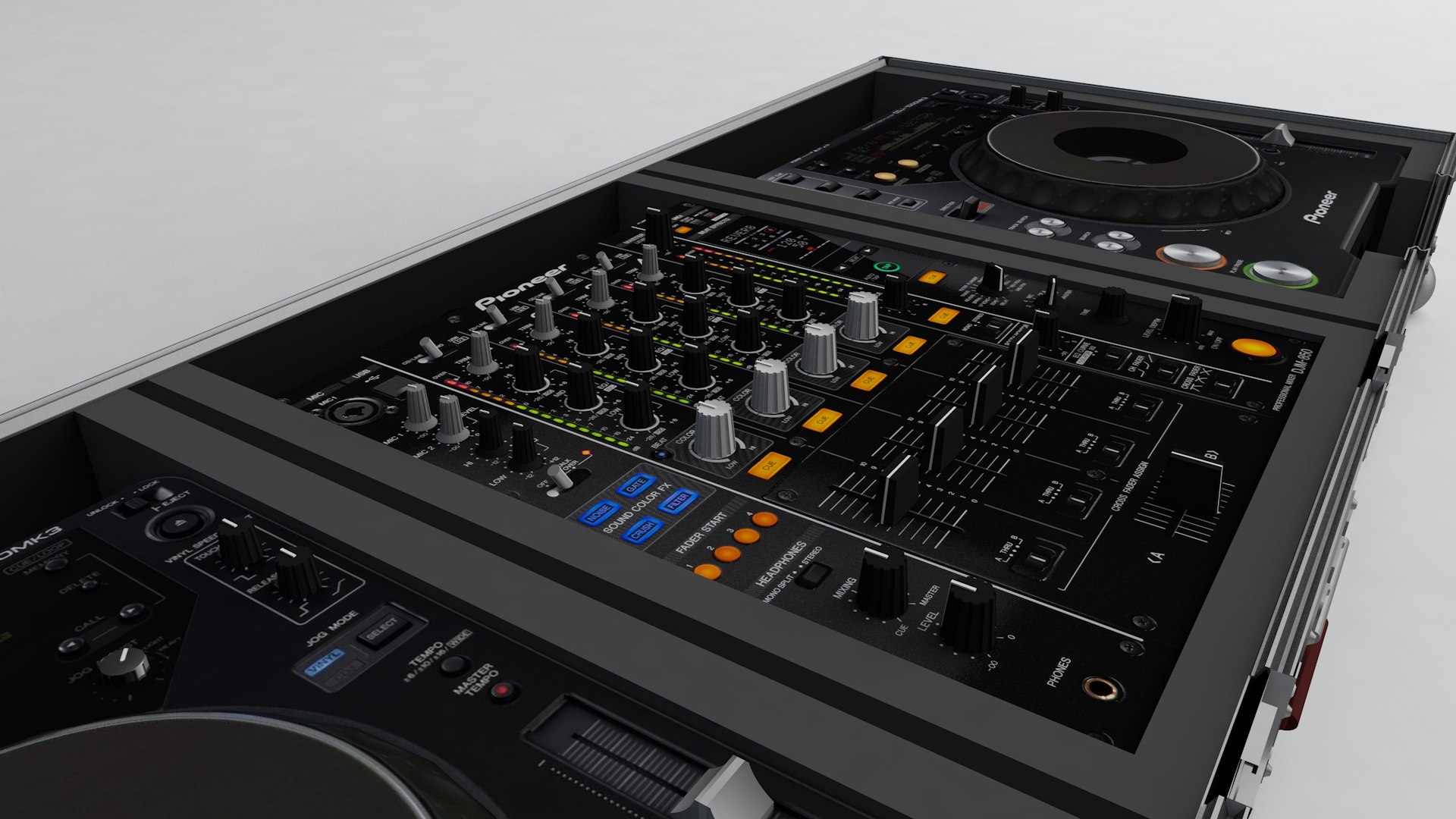3D Pioneer DJ Setup Model - TurboSquid 2190186