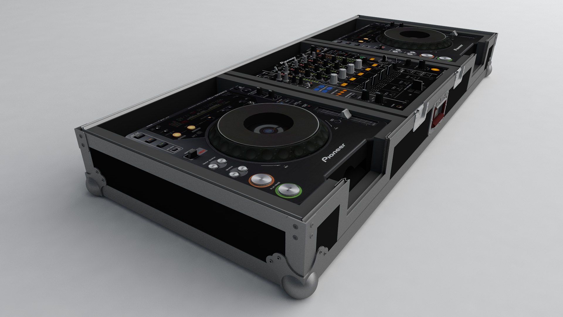 3D Pioneer DJ Setup Model - TurboSquid 2190186