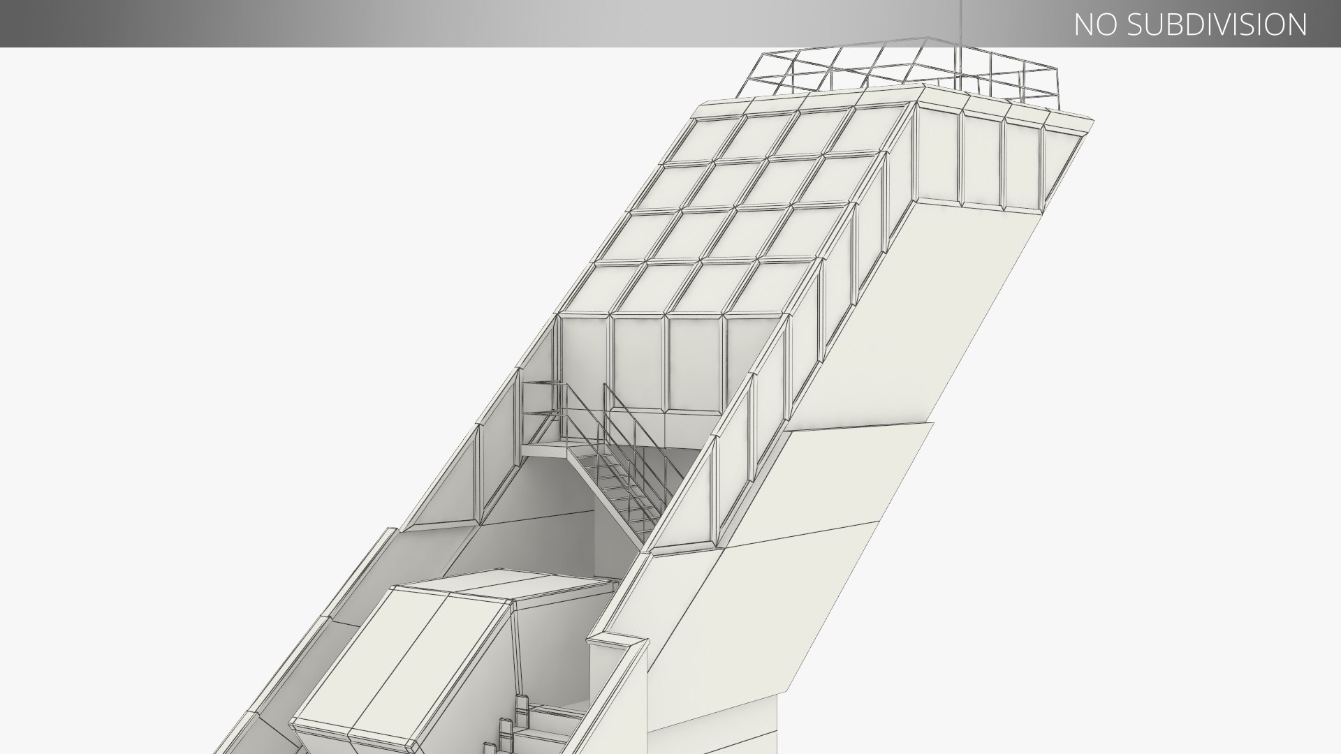 Summer Ski Jump Ramp Green Surface Model - TurboSquid 2447286