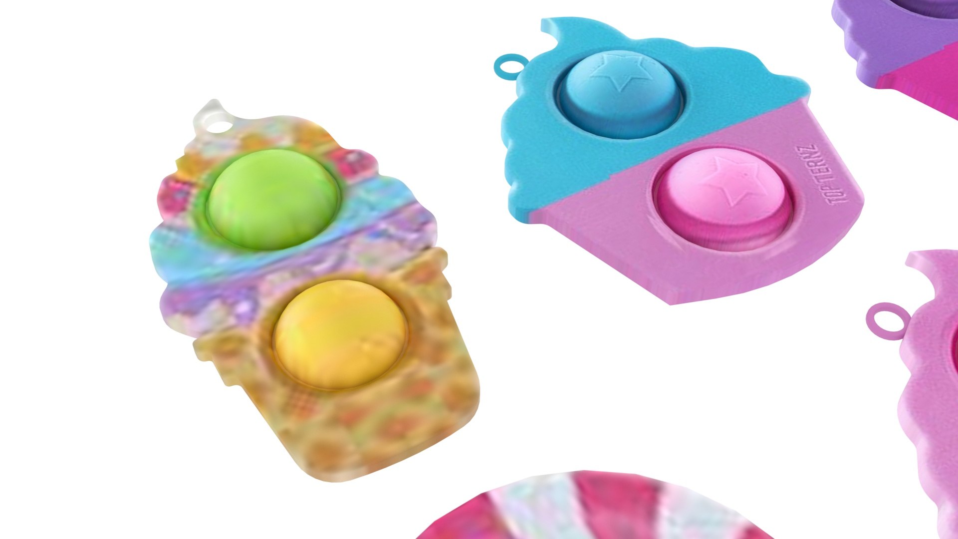 Fast Food Simple Dimples Set 3D - TurboSquid 1792553