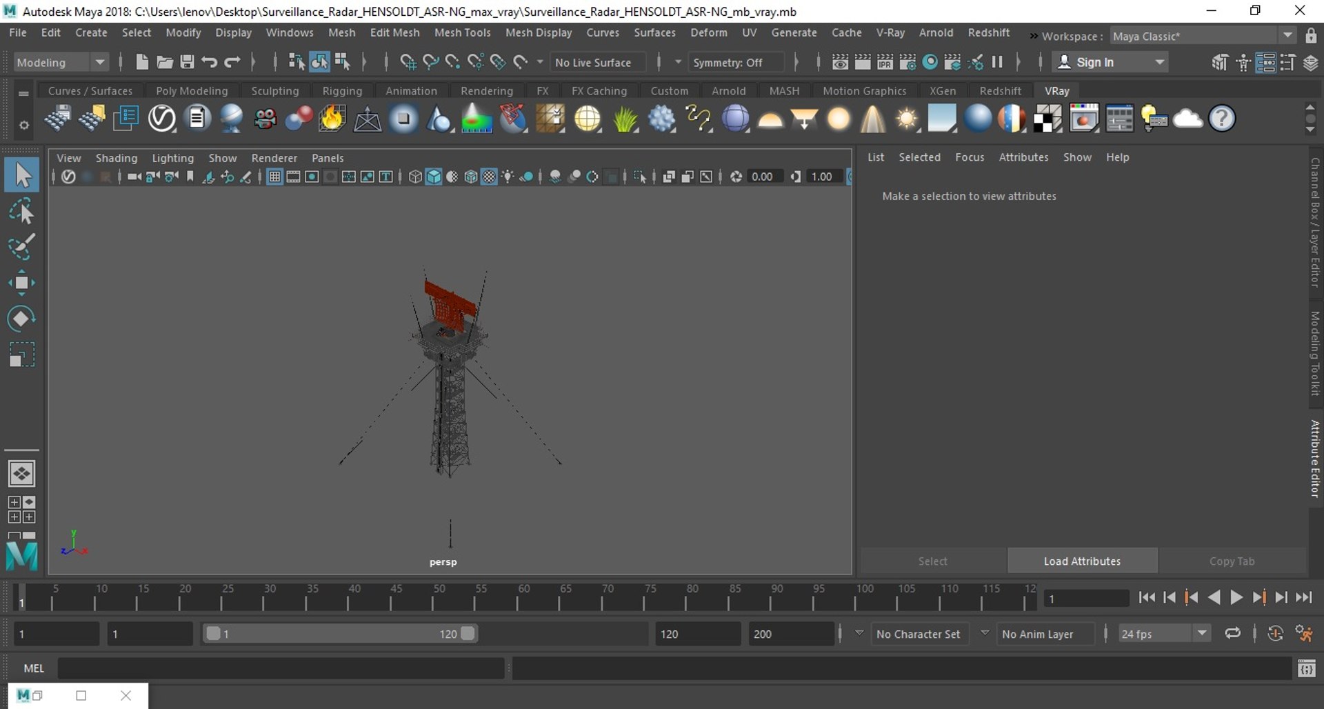 Surveillance Radar HENSOLDT ASR-NG 3D Model - TurboSquid 2282319