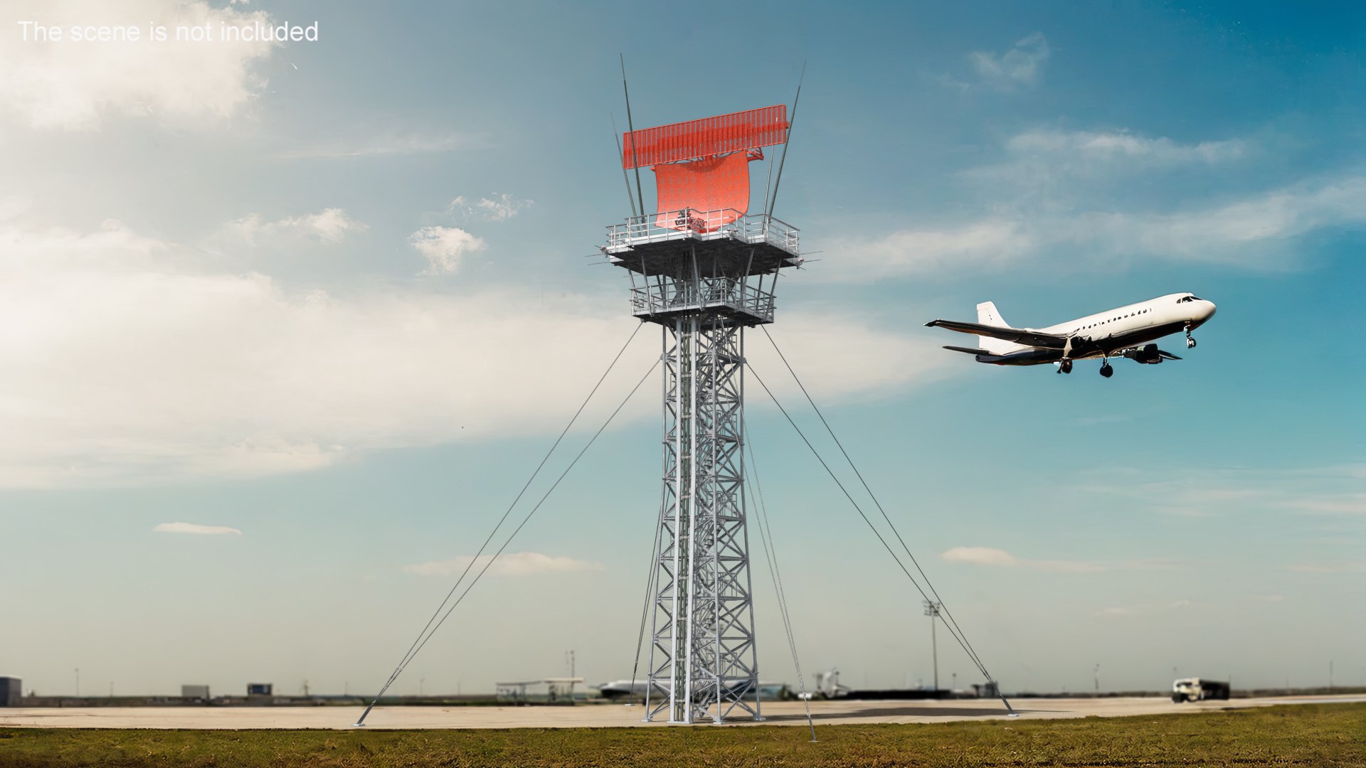 Surveillance Radar HENSOLDT ASR-NG 3D Model - TurboSquid 2282319