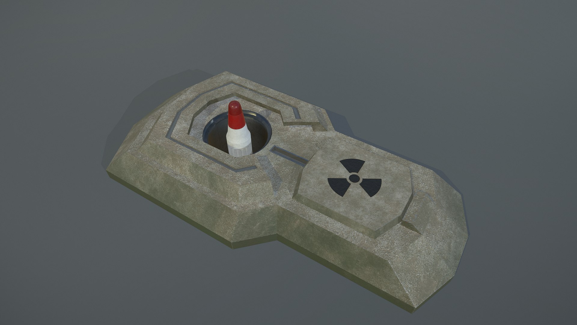 3D Missile Silo - TurboSquid 1691986