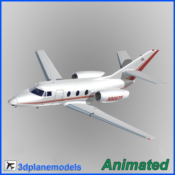 Dassault Falcon 20 3D Models for Download | TurboSquid