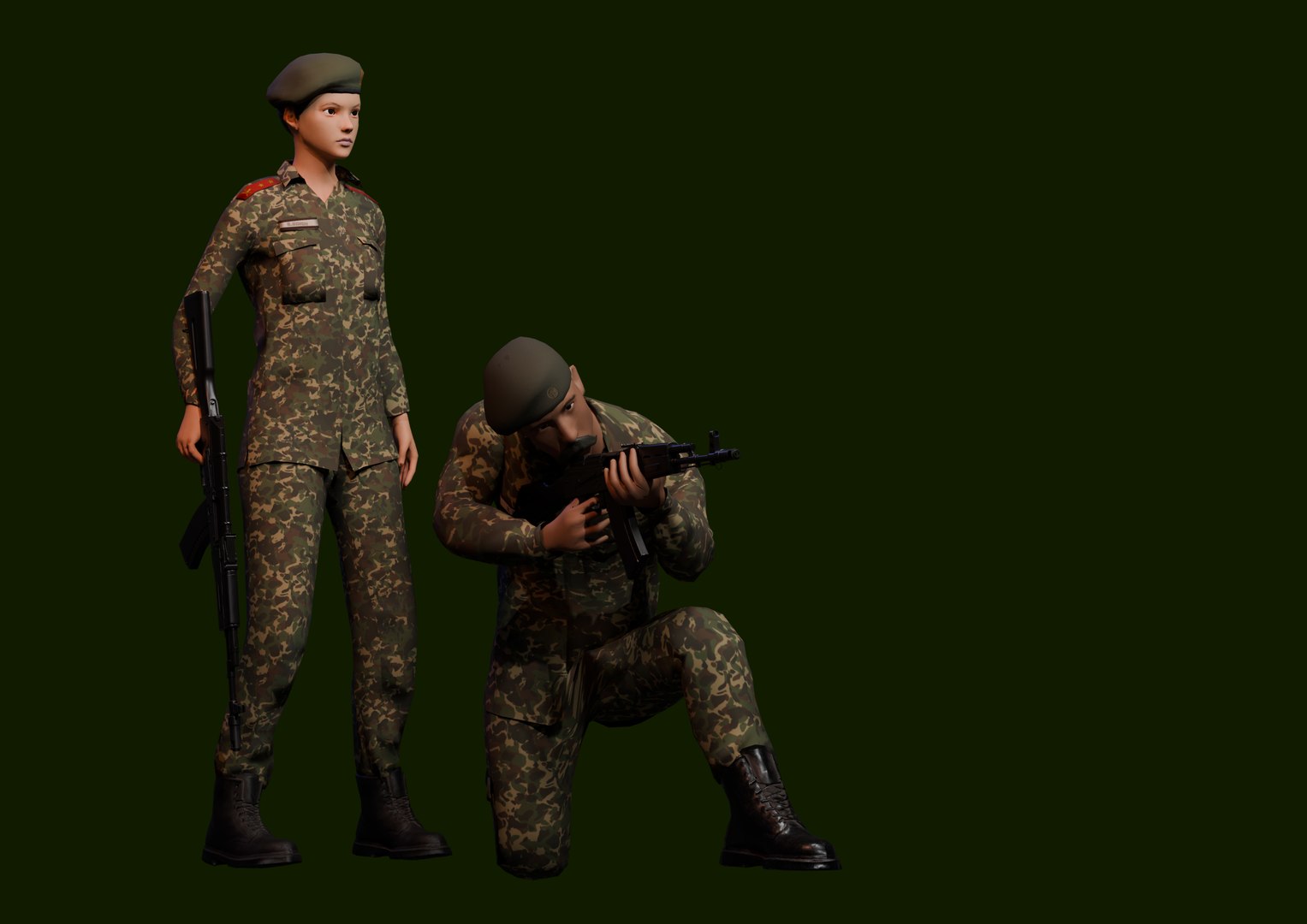 3D Model Indian Army - TurboSquid 2381820