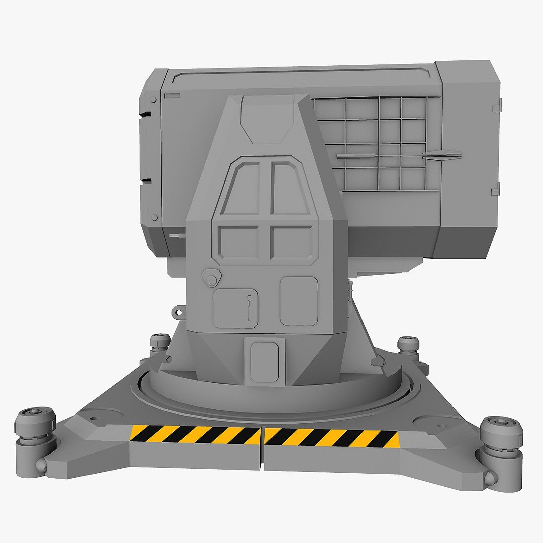 rocket launcher 3d model