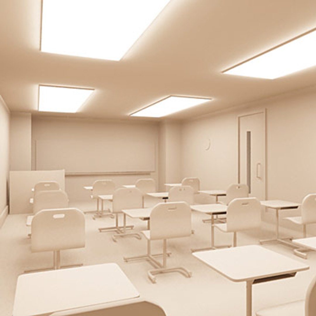 Class Room Classroom 3d Model