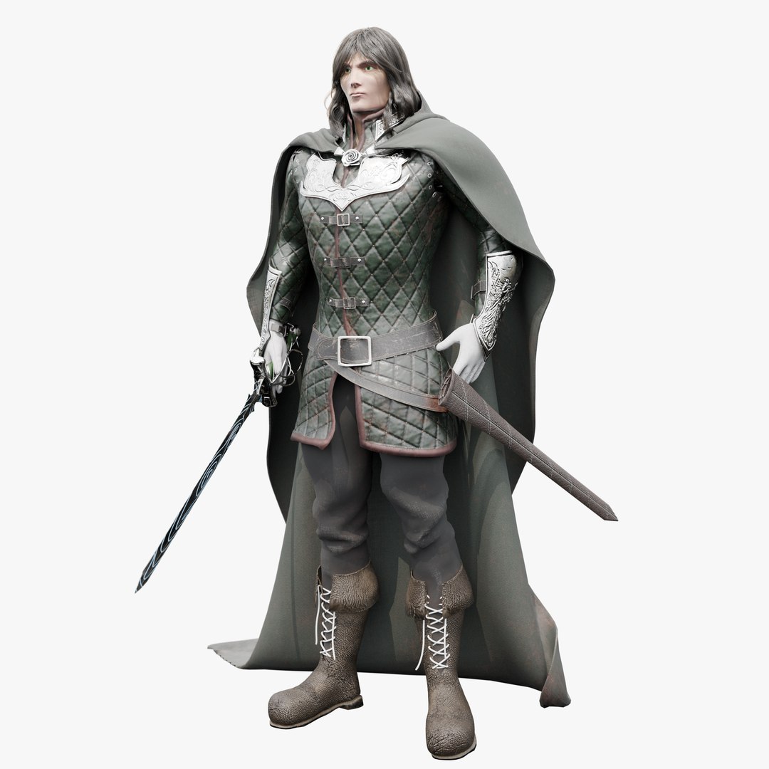 Corwin Prince Of Amber 3D Model - TurboSquid 2249264