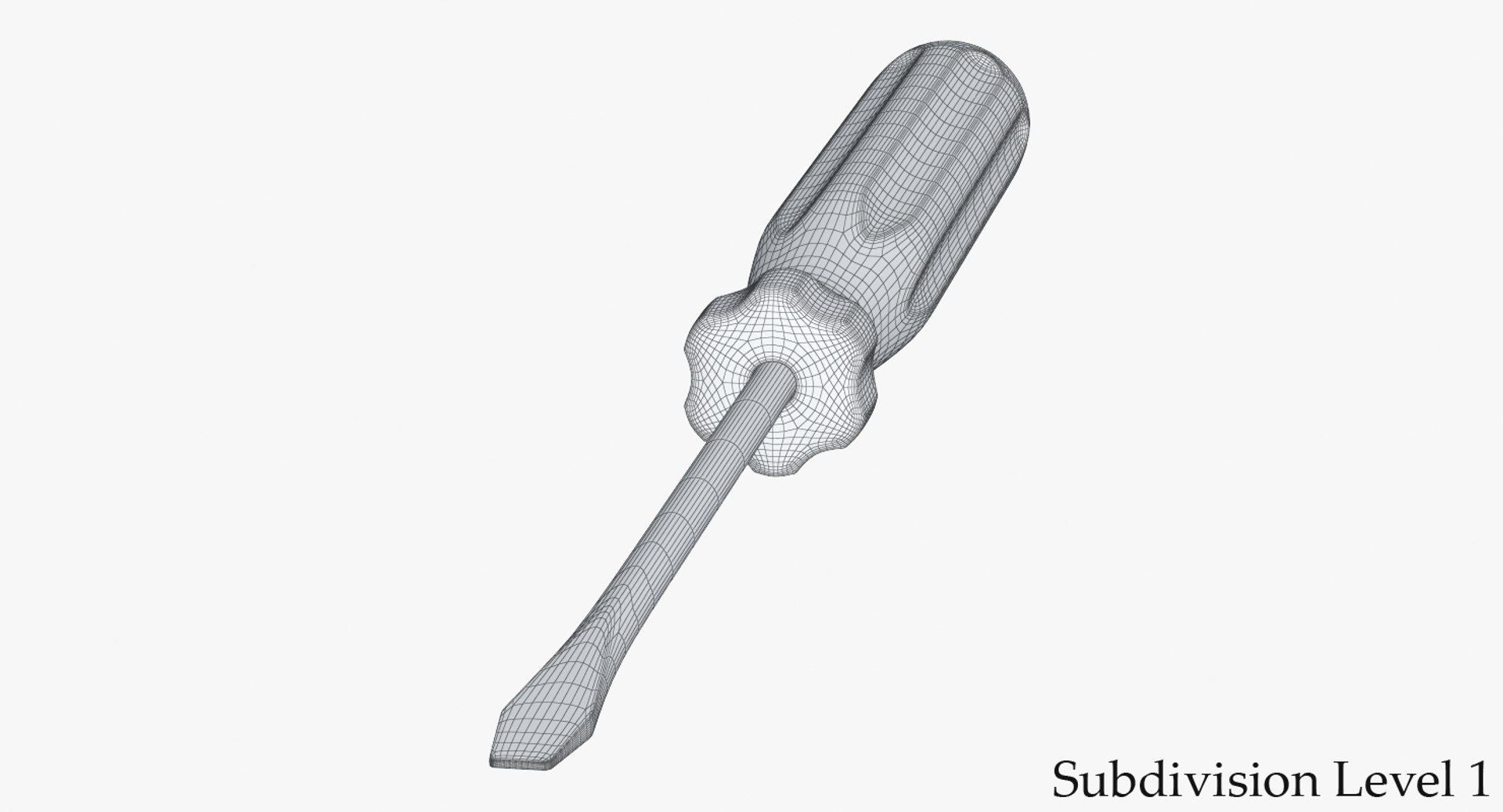 Screwdriver 2 3D Model - TurboSquid 1328421