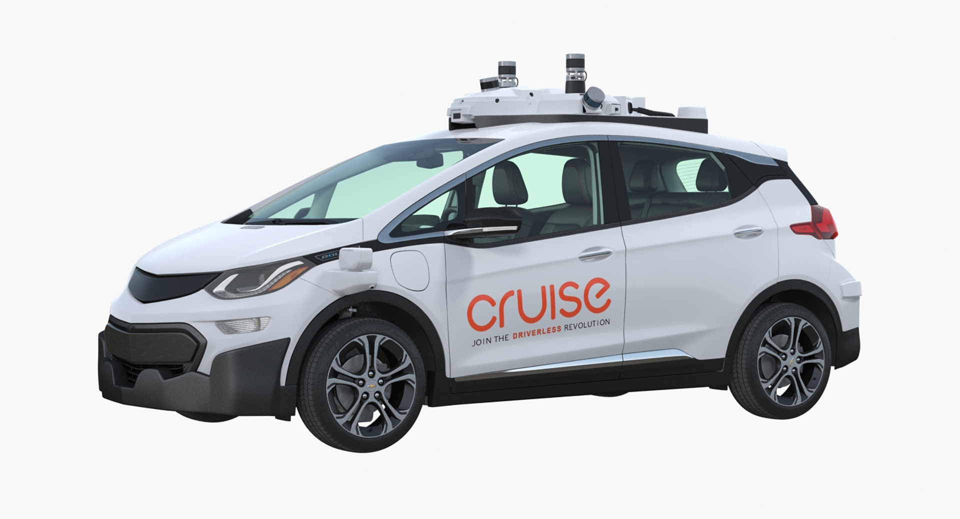 Gm Cruise Automation Bolt 3D Model - TurboSquid 1426275