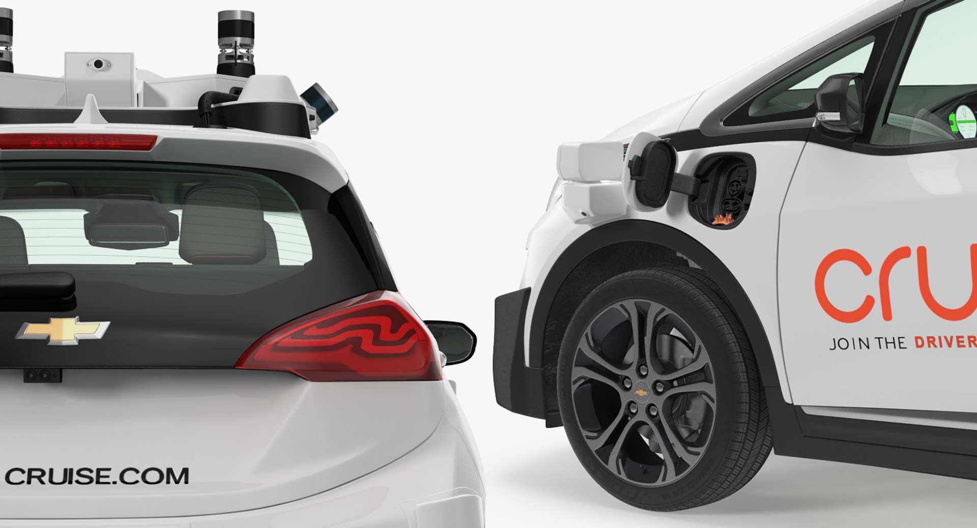 Gm Cruise Automation Bolt 3D Model - TurboSquid 1426275