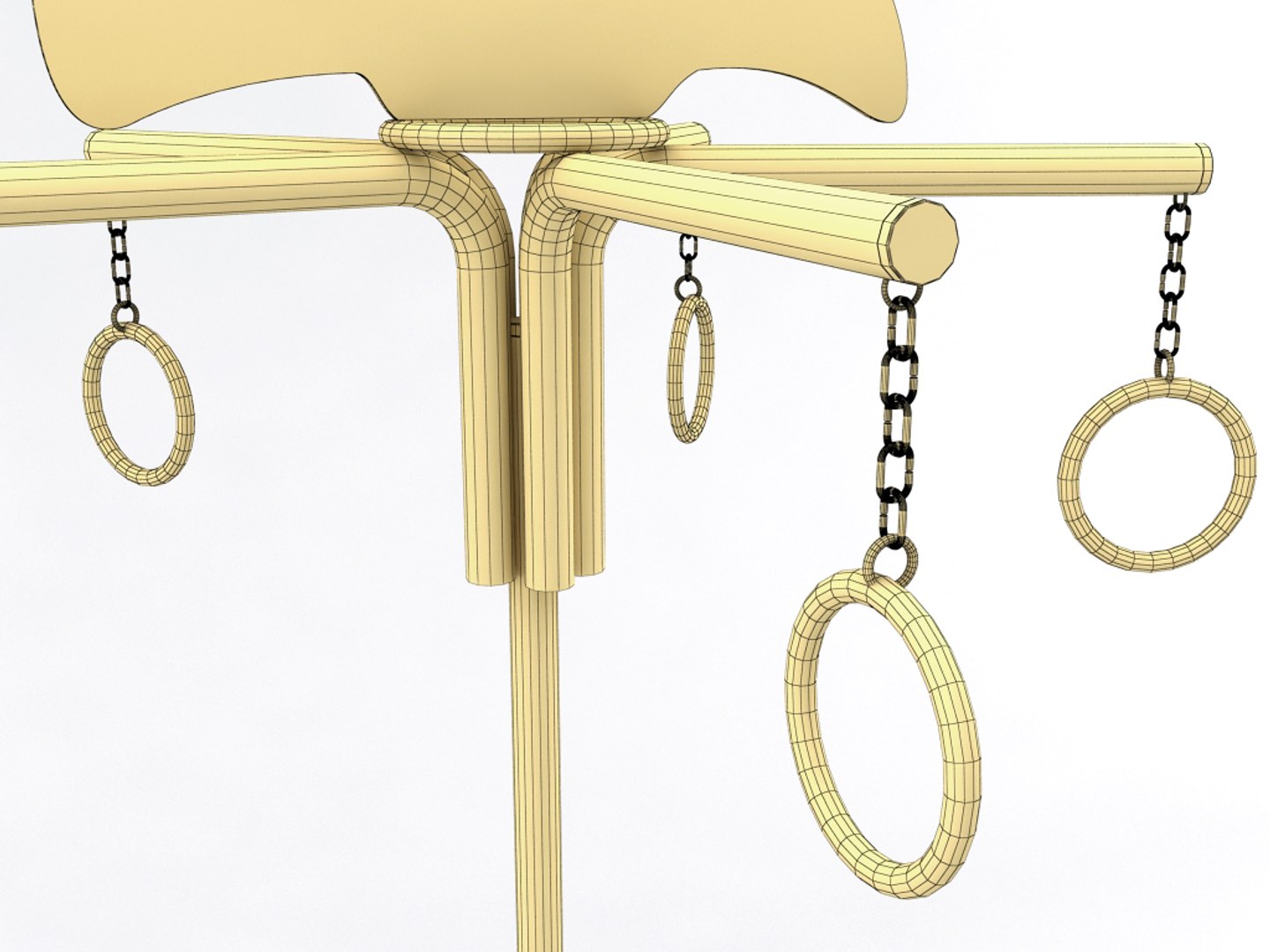 Playground Element - Tarzan 3d Model