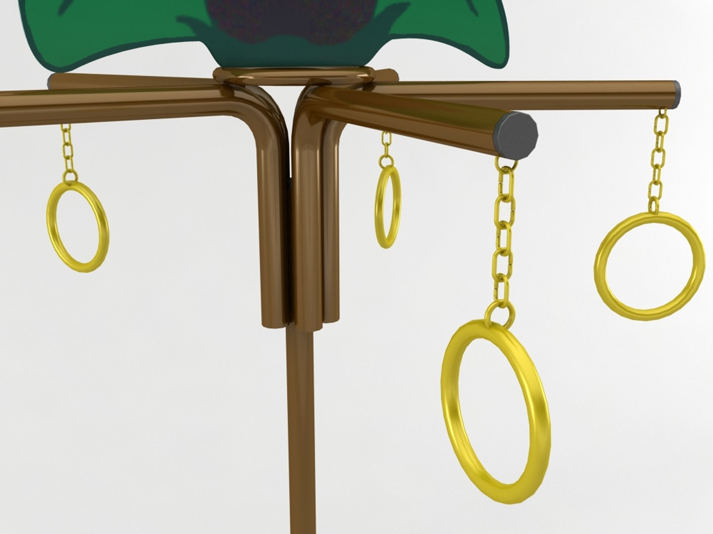 Playground Element - Tarzan 3d Model