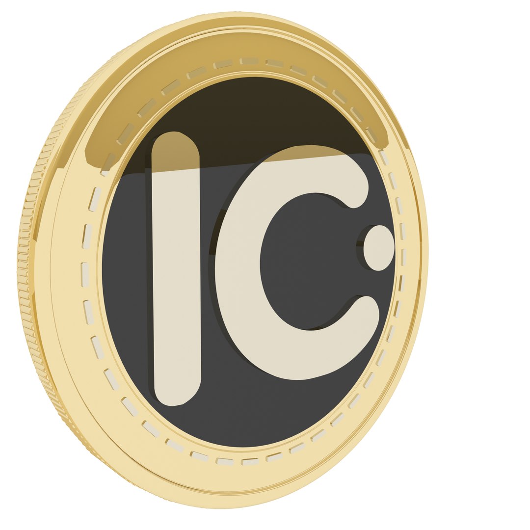 INO COIN Cryptocurrency Gold Coin 3D Model - TurboSquid 1856954