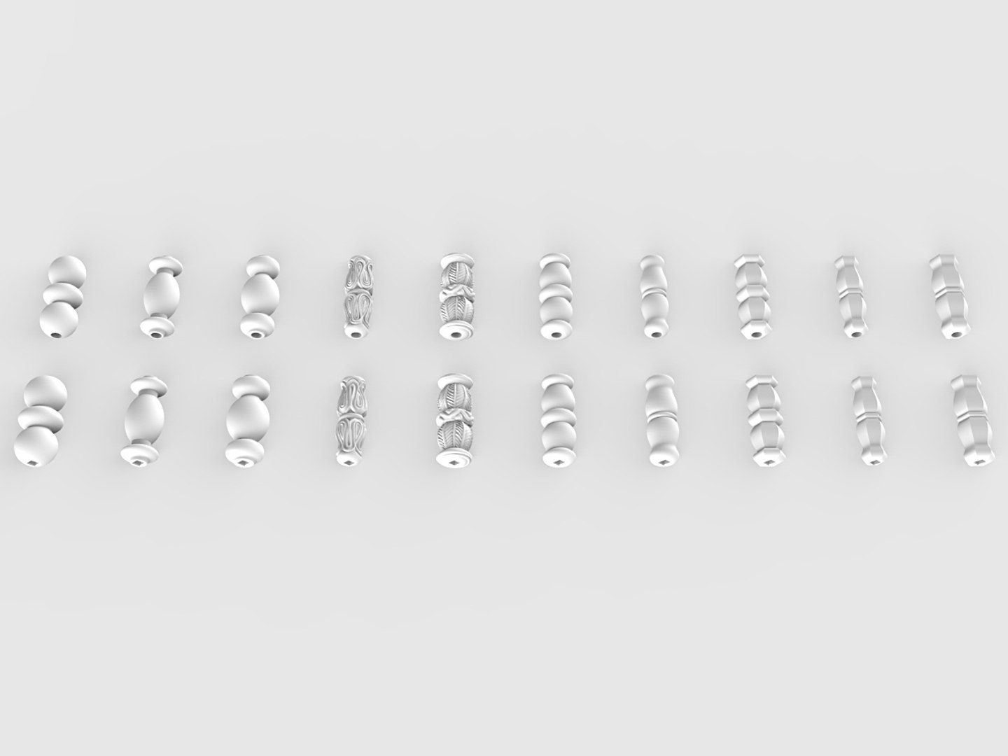 3D forging elements model - TurboSquid 1415976