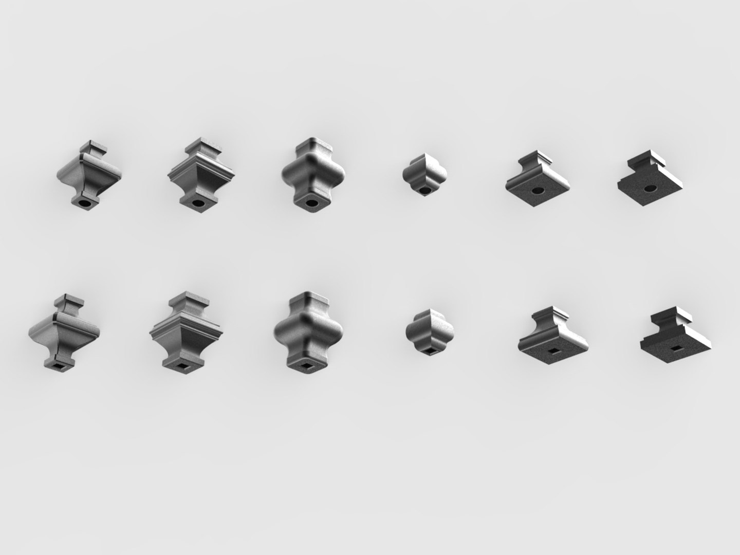 3D forging elements model - TurboSquid 1415976