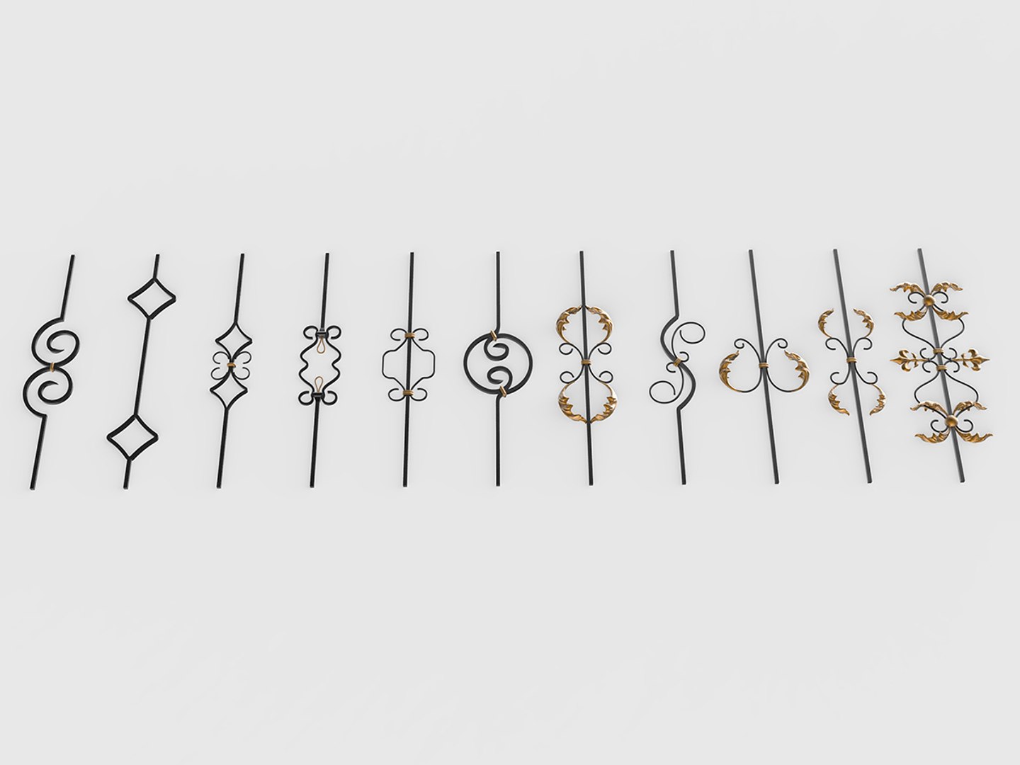 3D forging elements model - TurboSquid 1415976