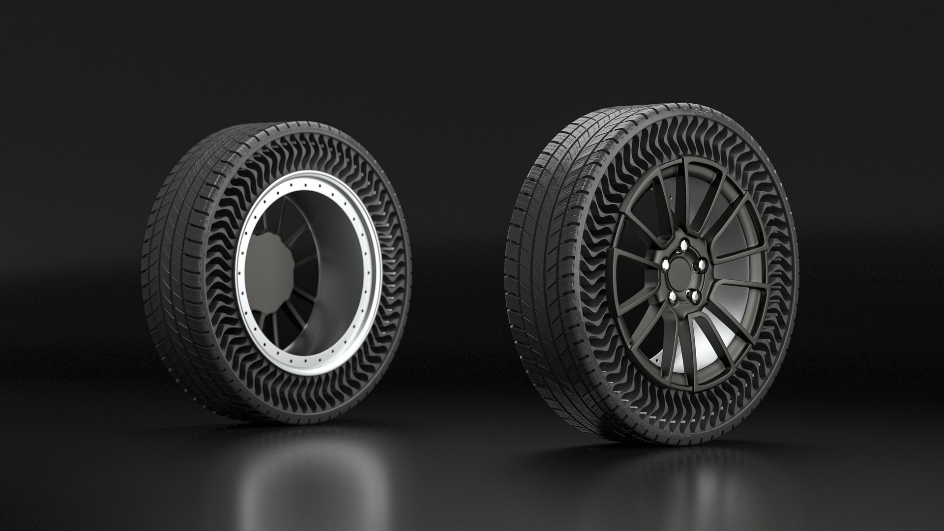 Airless Michelin Tire 3D Model - TurboSquid 2092540