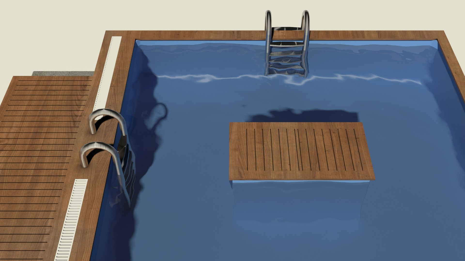 3D model gardens designed pool - TurboSquid 1336474