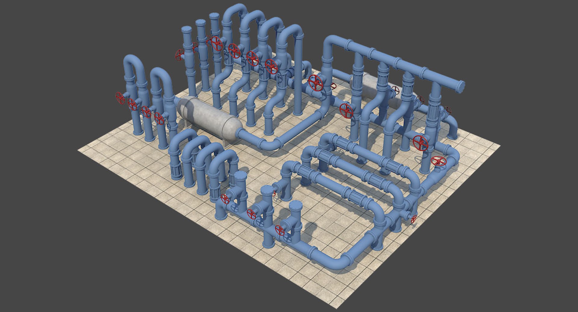 Pipe Industrial 3D Model - TurboSquid 1315363