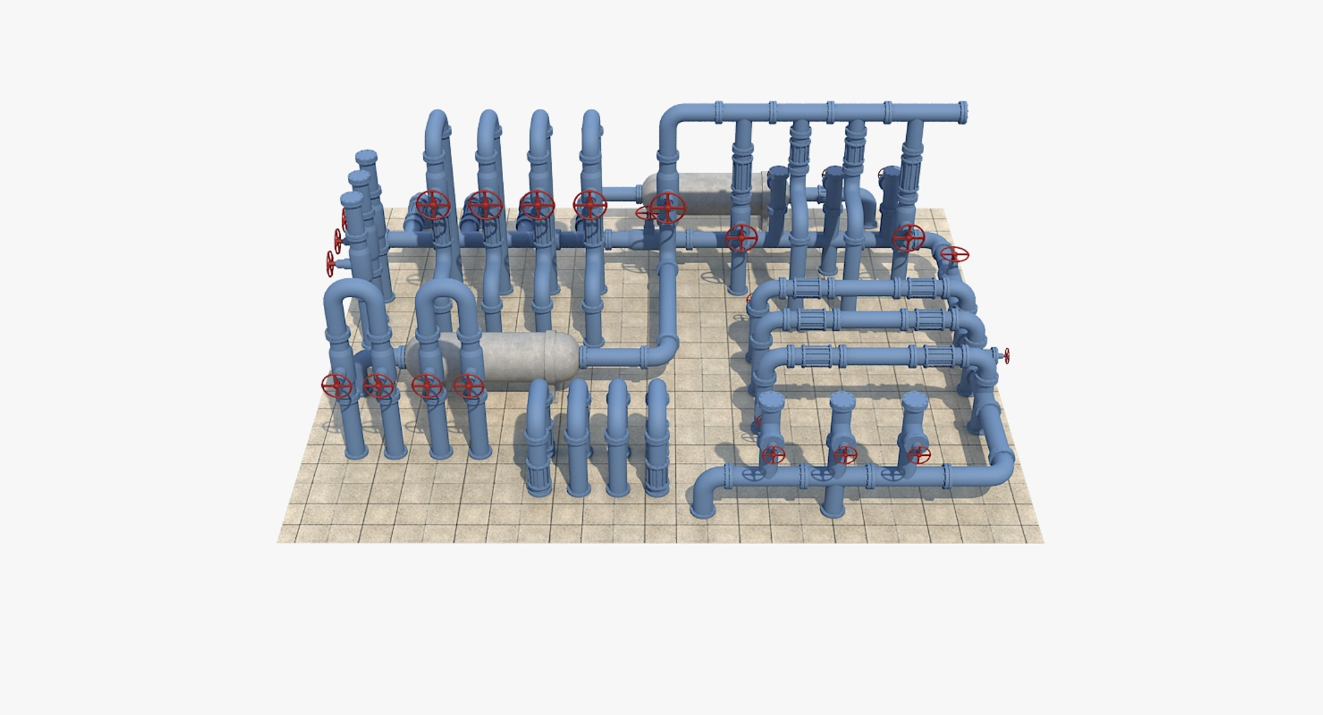 Pipe Industrial 3D Model - TurboSquid 1315363