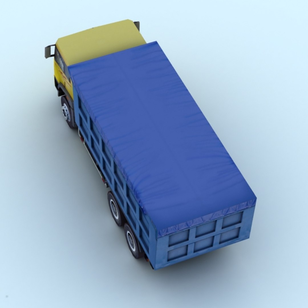 3d Model 2009 Faw China Truck