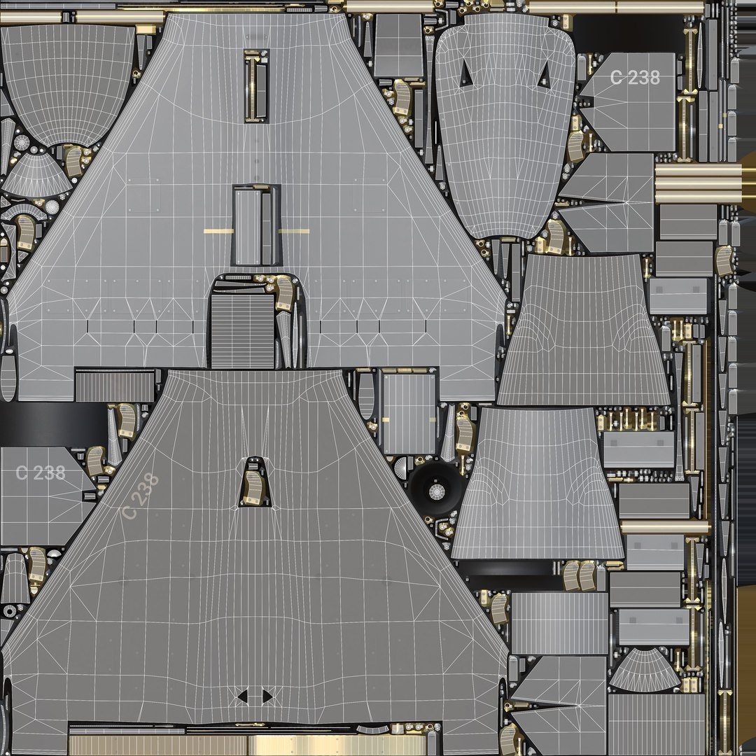 Turbojet Shahed 238 HESA Model - TurboSquid 2191001