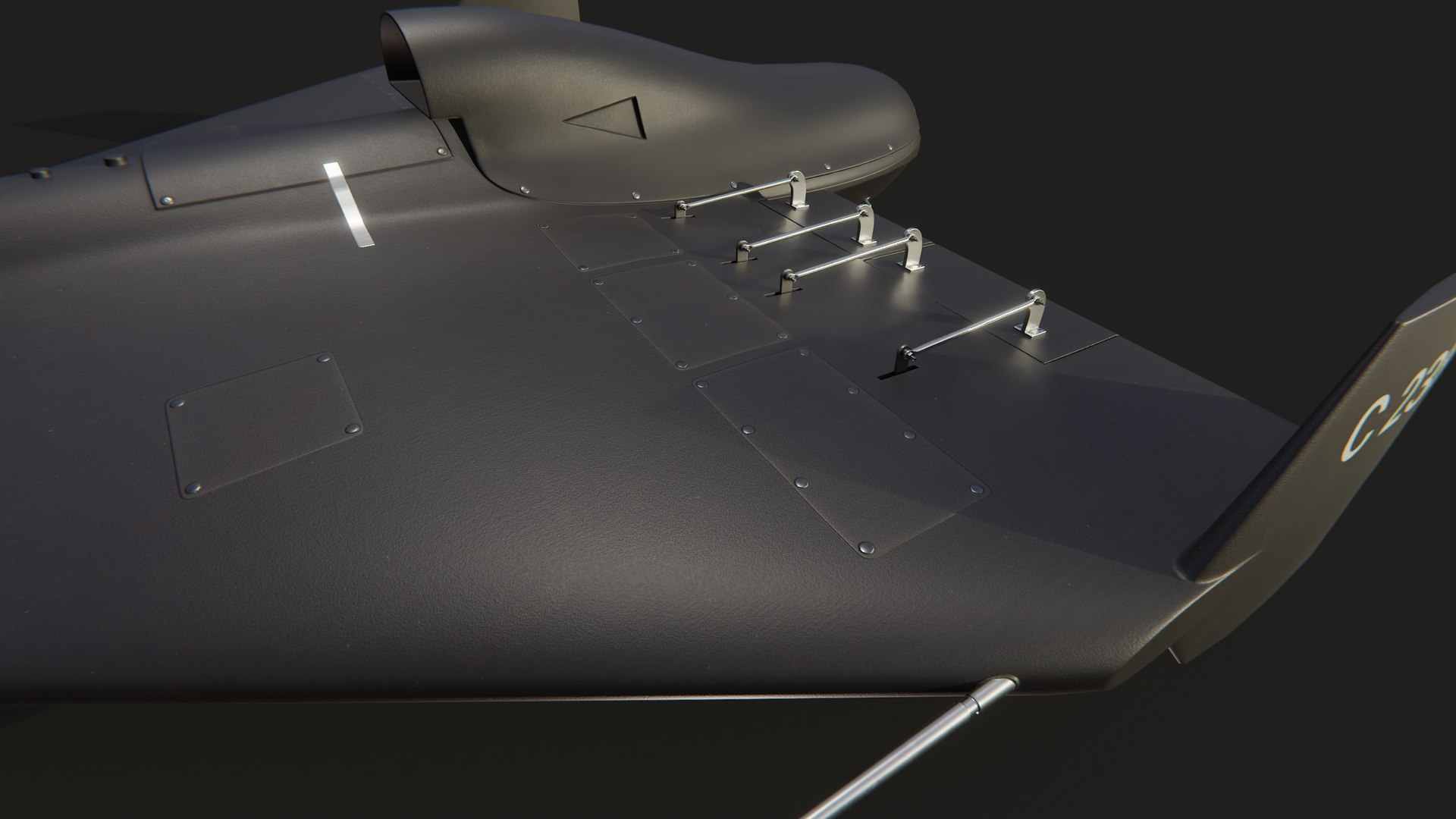 Turbojet Shahed 238 HESA Model - TurboSquid 2191001