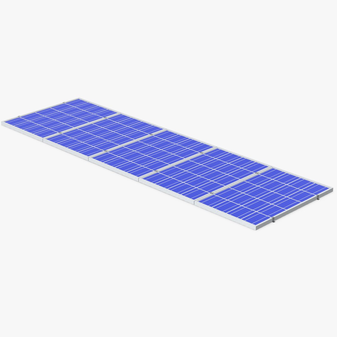 modelo 3d Paneles solares - TurboSquid 2196839