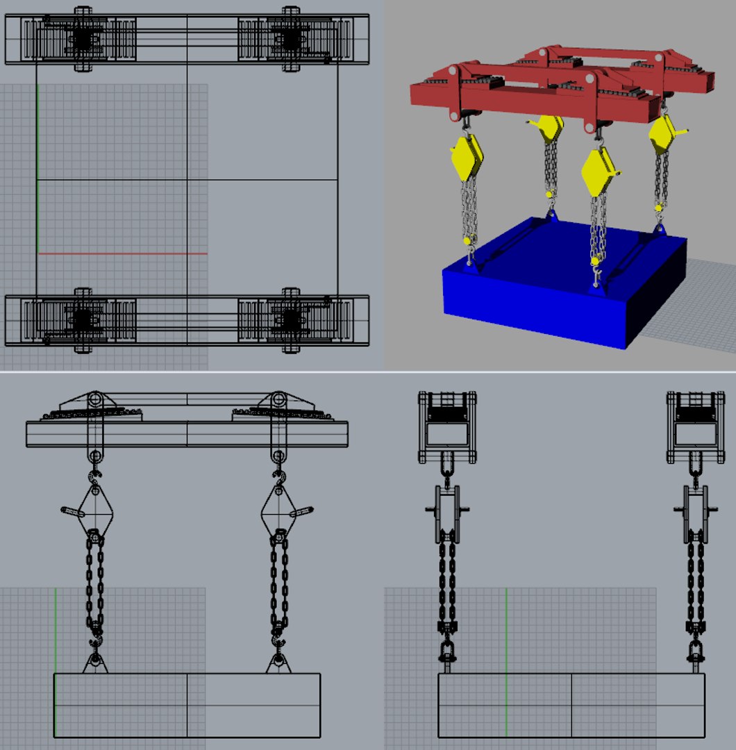 Lifting Device 3d Model