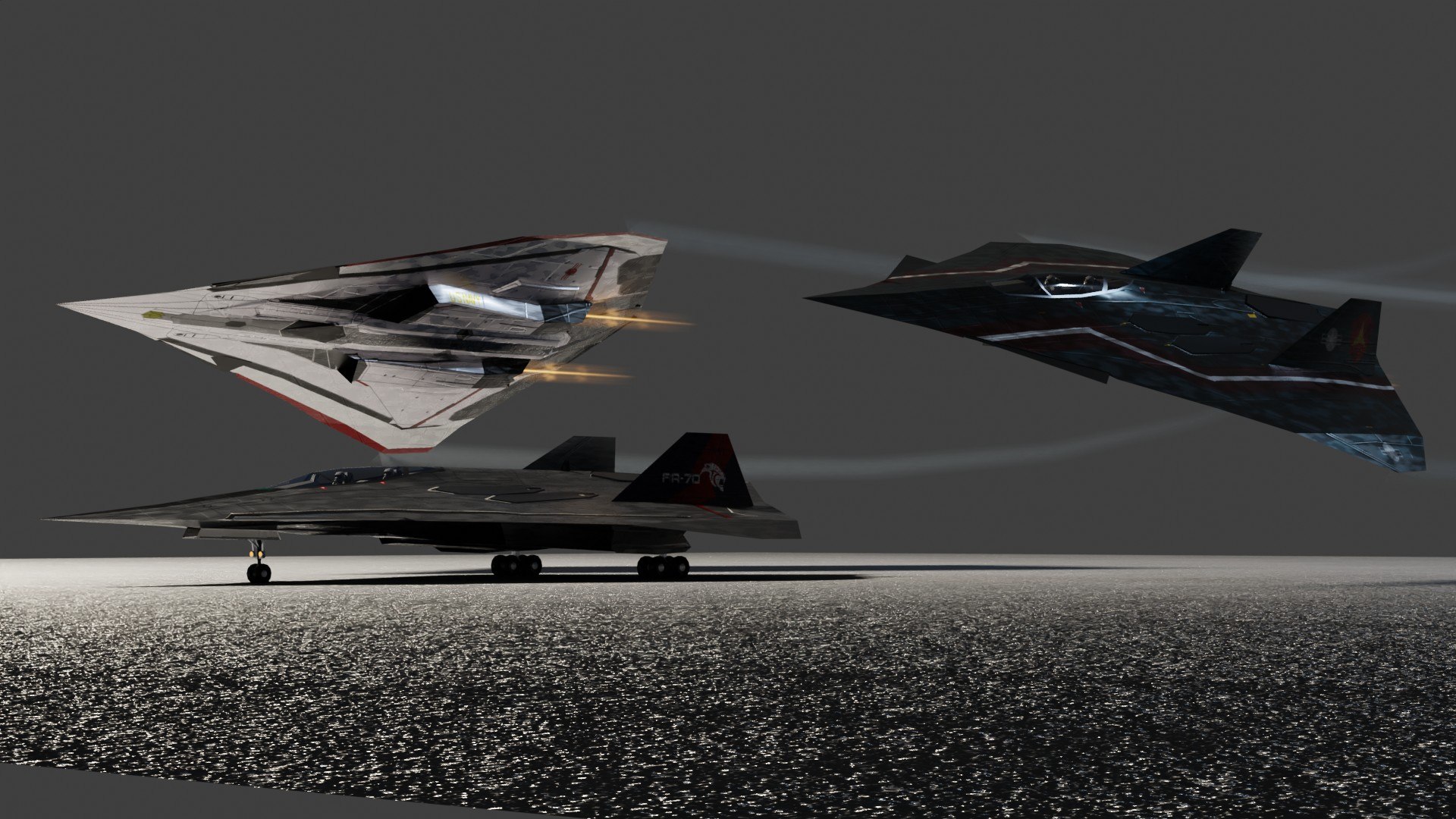 Lockheed EFX-70 Panther 2 Concept Interceptor Model - TurboSquid 1986478