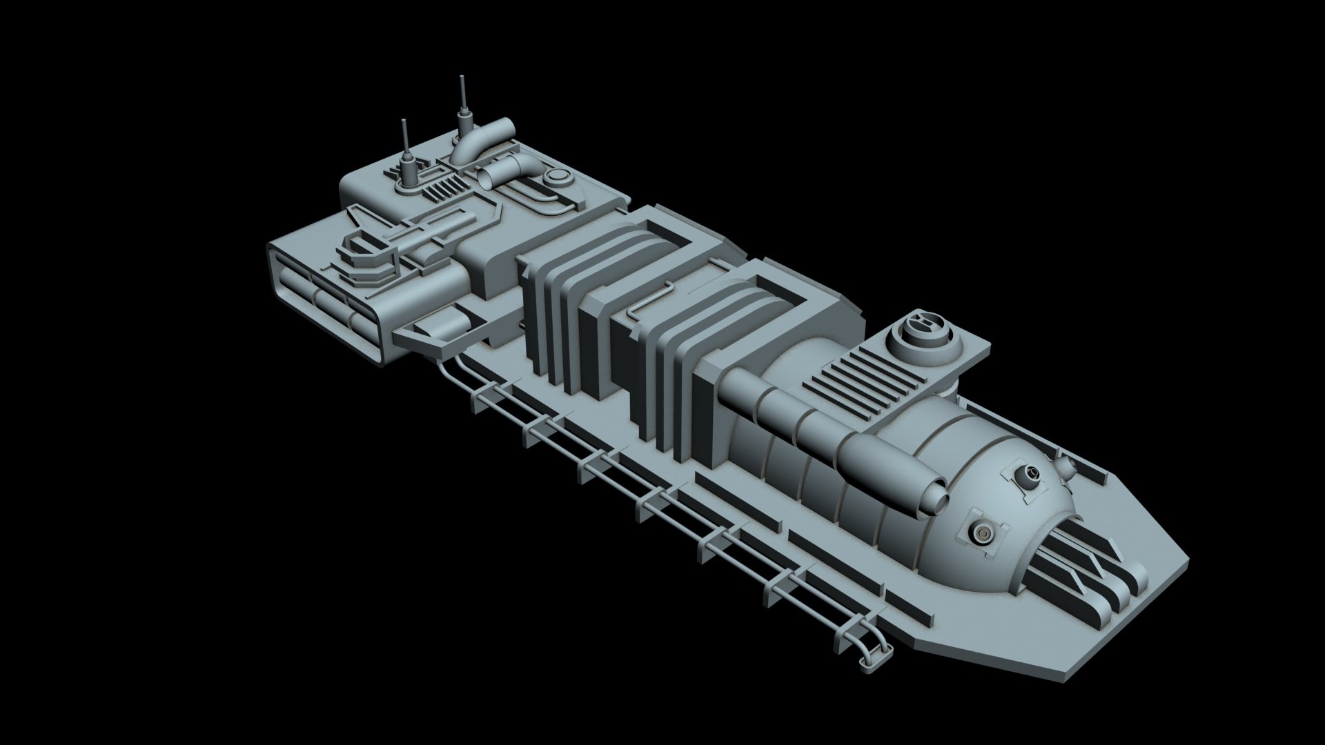 3D starship - TurboSquid 1507585