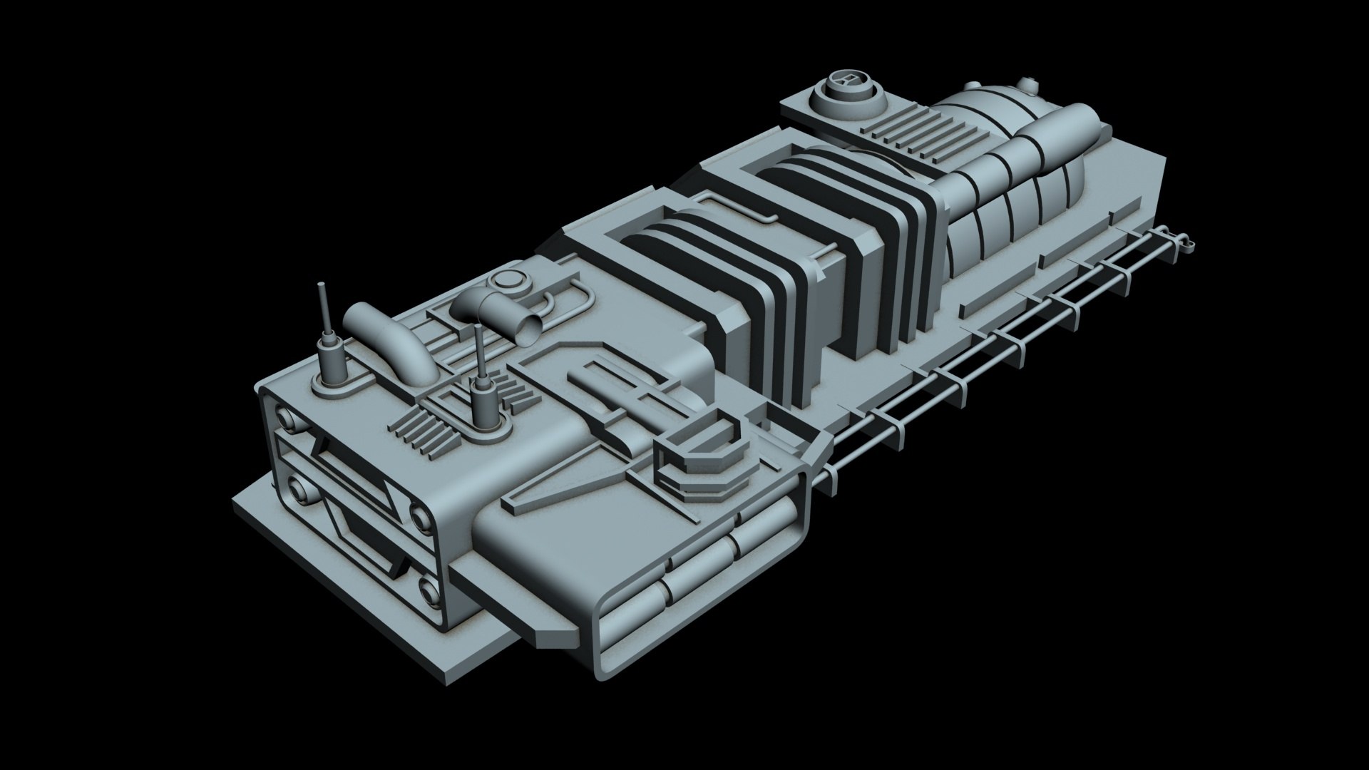 3D starship - TurboSquid 1507585