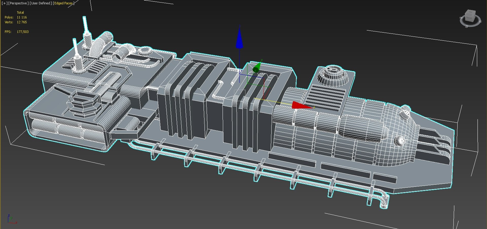 3D starship - TurboSquid 1507585