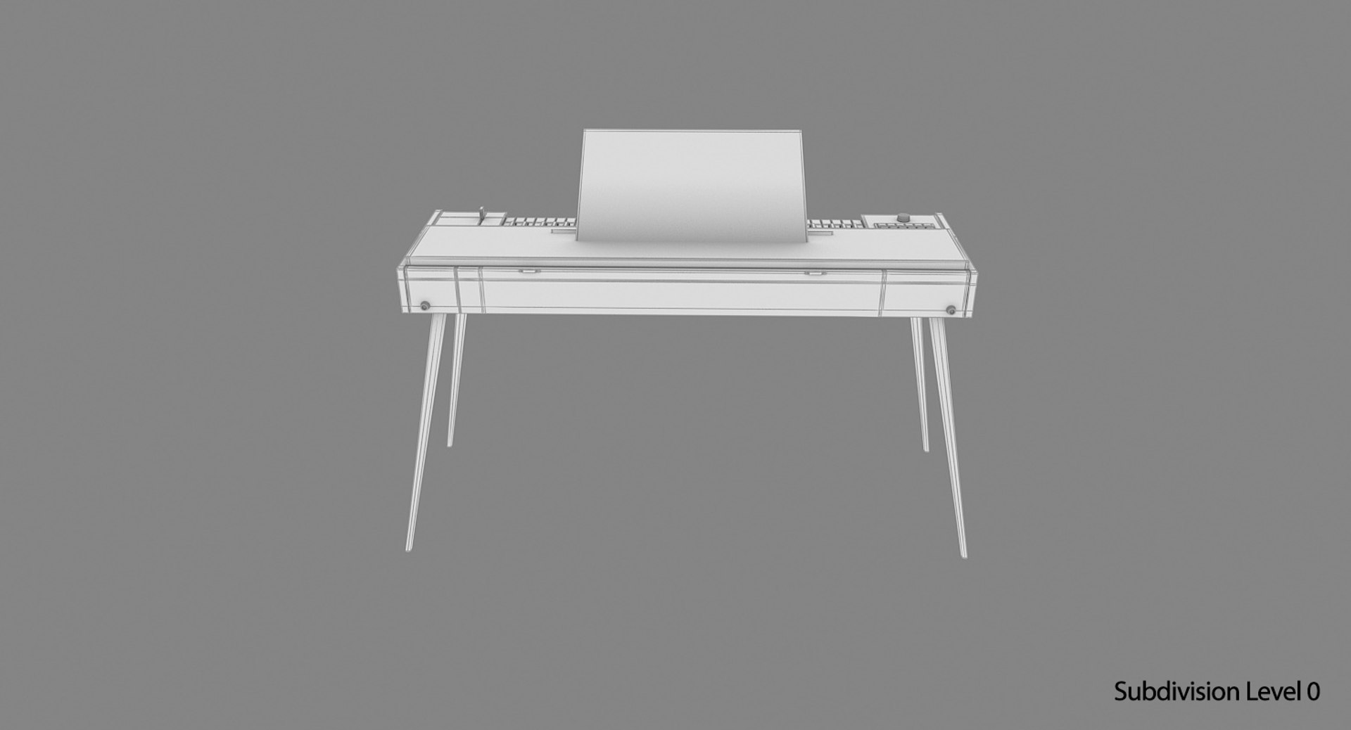 Clavinet D6 Model - TurboSquid 1412388