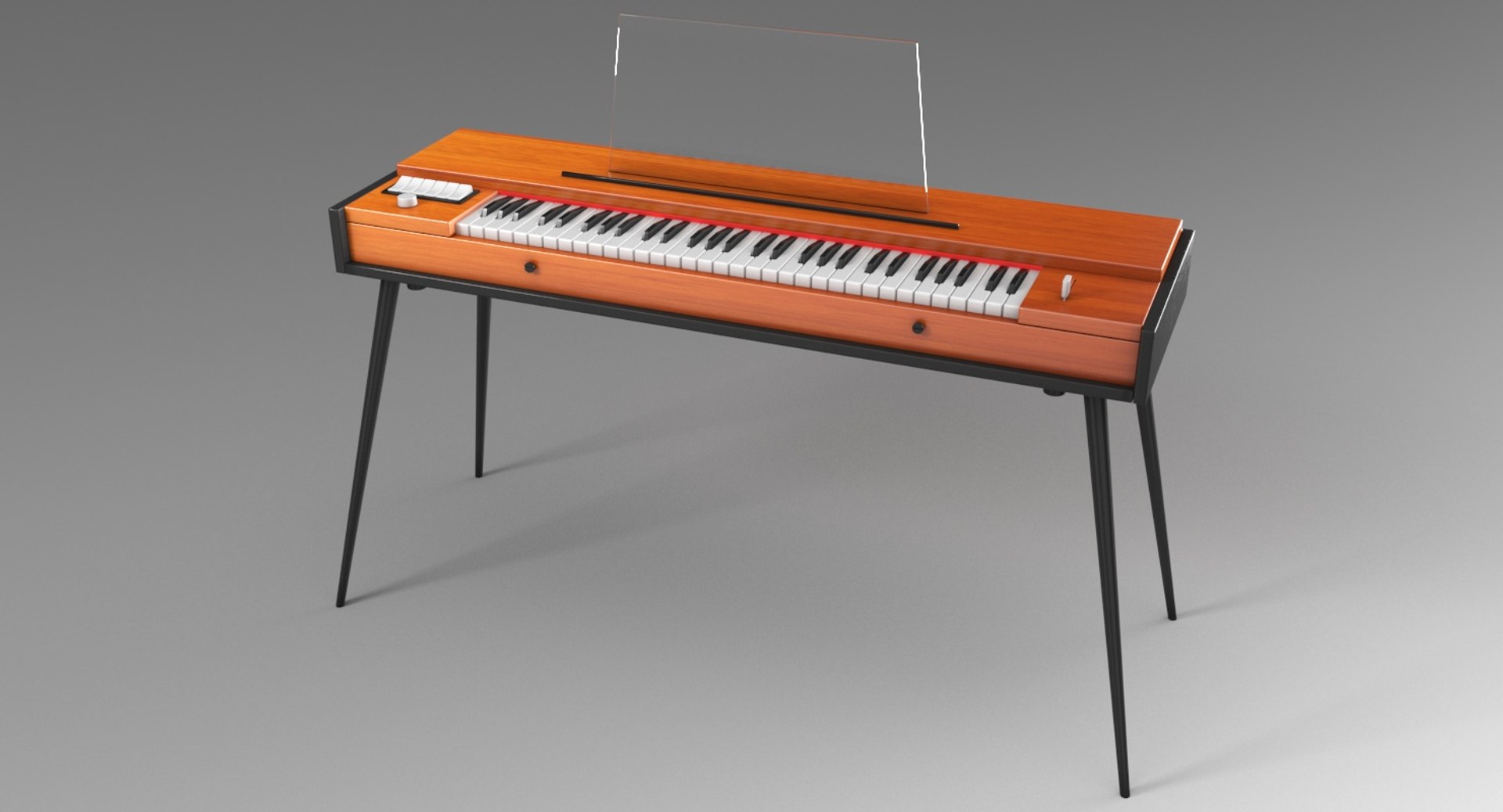 Clavinet D6 Model - TurboSquid 1412388
