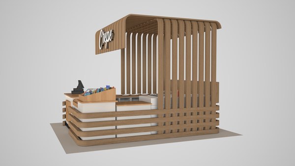 3D Mall and Shopping center Kiosks Collection - TurboSquid 1961225