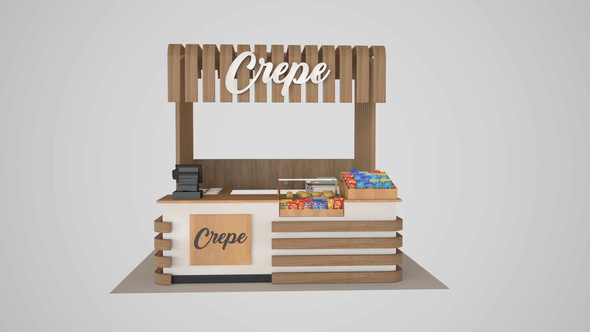 3D Mall and Shopping center Kiosks Collection - TurboSquid 1961225